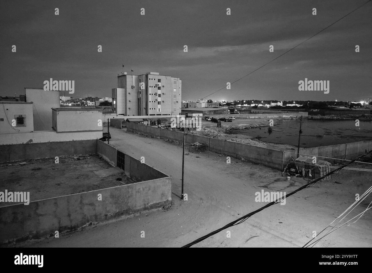 Mauritania, Nouakchott, night landscape Stock Photo - Alamy