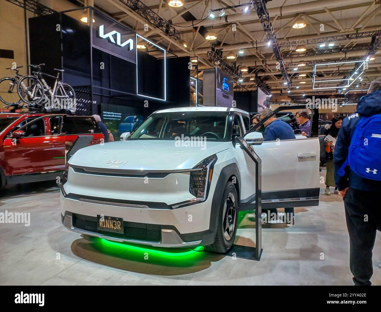 Toronto, ON, Canada - February 16, 2024: Car presented at the 2024 ...