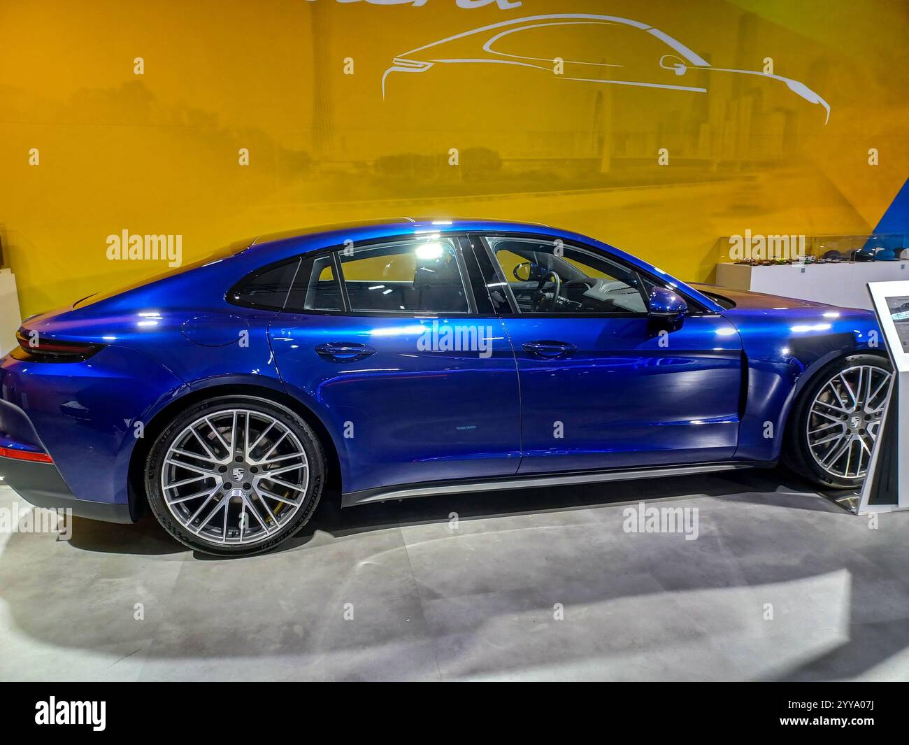Toronto, ON, Canada - February 16, 2024: Car presented at the 2024 ...