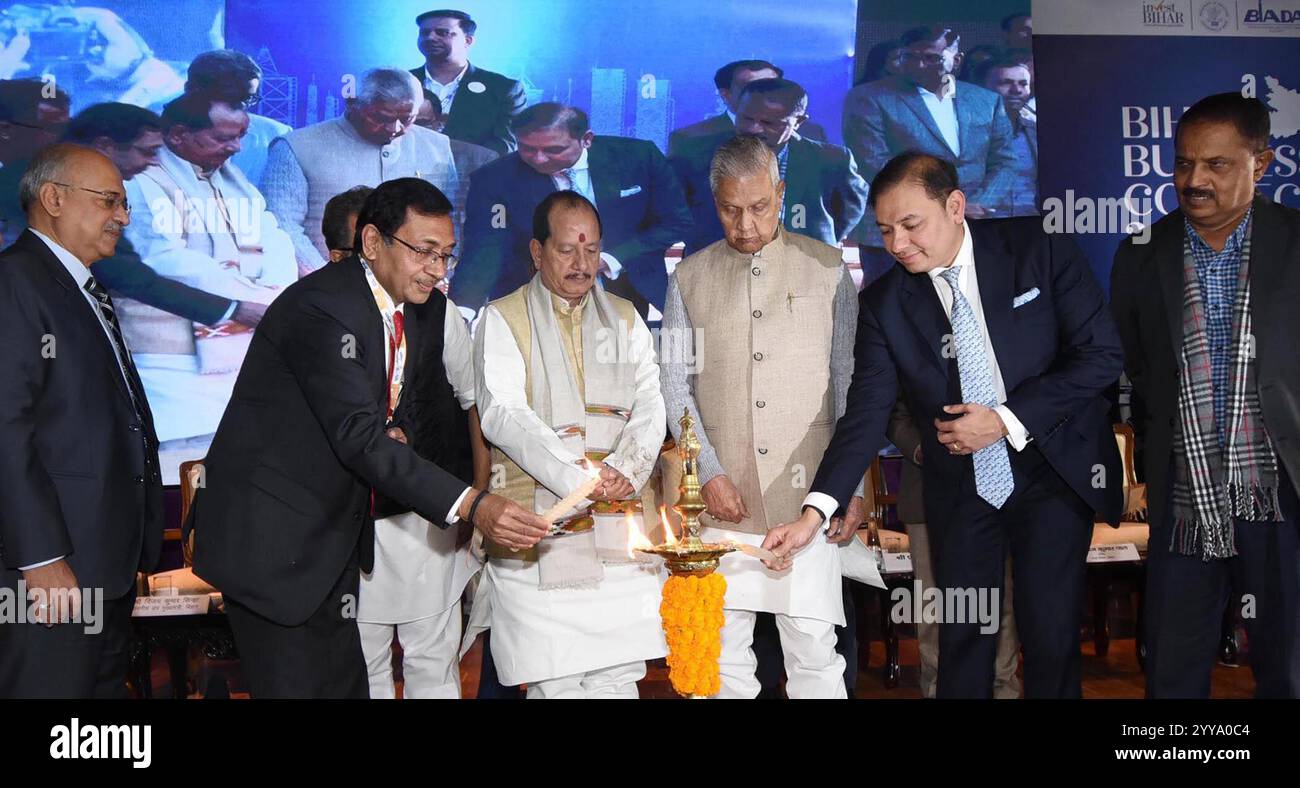 Patna, India. 20th Dec, 2024. PATNA, INDIA - DECEMBER 20: Bihar Deputy ...
