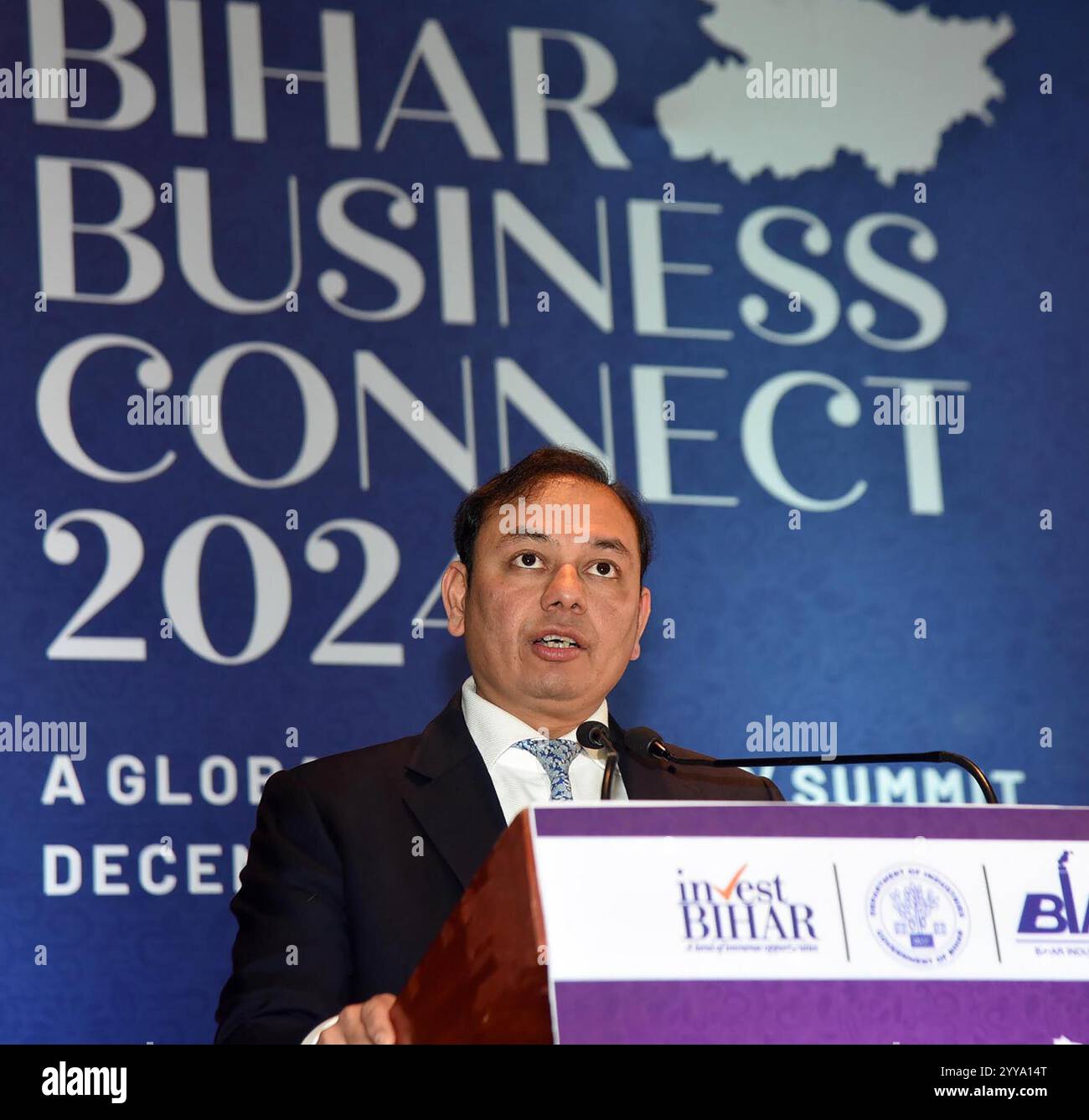 Patna, India. 20th Dec, 2024. PATNA, INDIA - DECEMBER 20: Adani Group ...