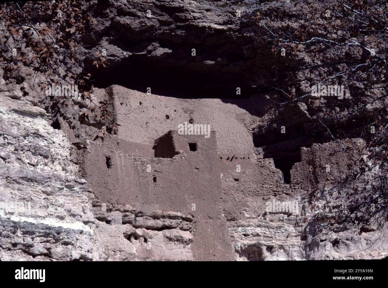 Camp Verde, AZ., U.S.A., 12/1999. Arizona Montezuma Castle National ...