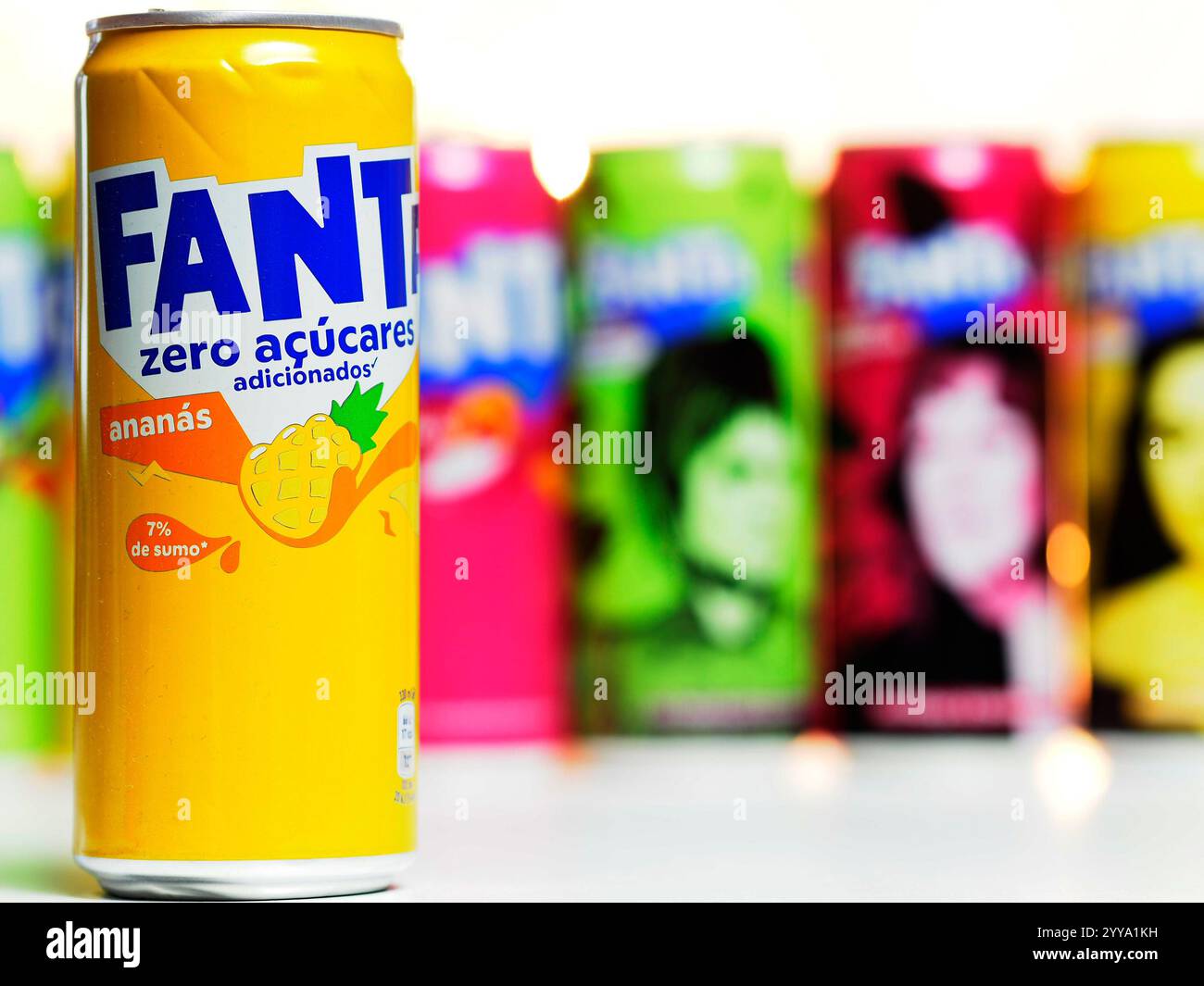 Germany. 20th Dec, 2024. In this photo illustration, a can of Fanta ...