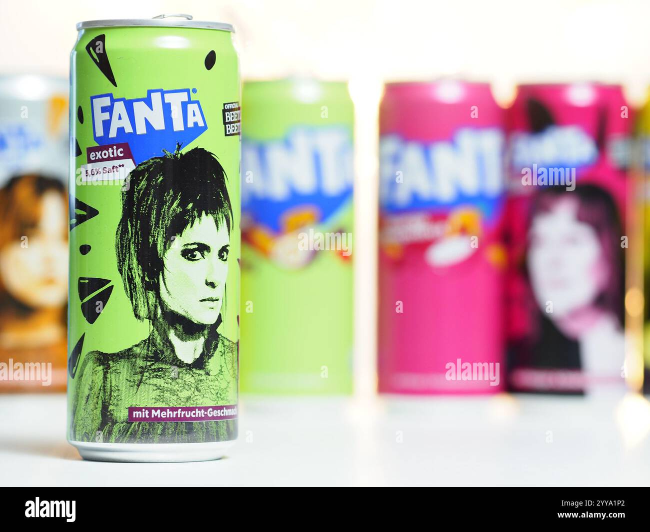 Germany. 20th Dec, 2024. In this photo illustration, a can of Fanta ...