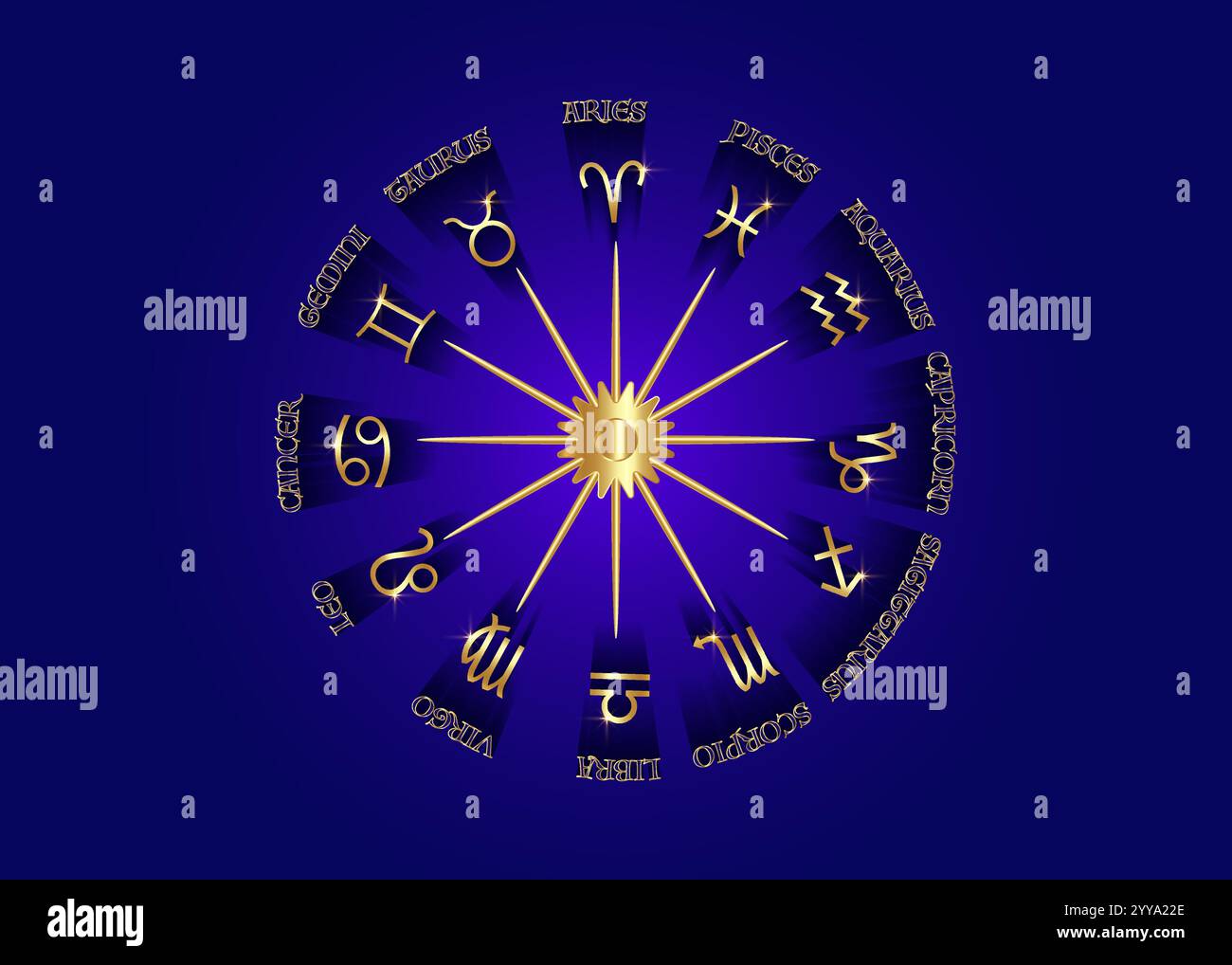 3d zodiac hi-res stock photography and images - Alamy
