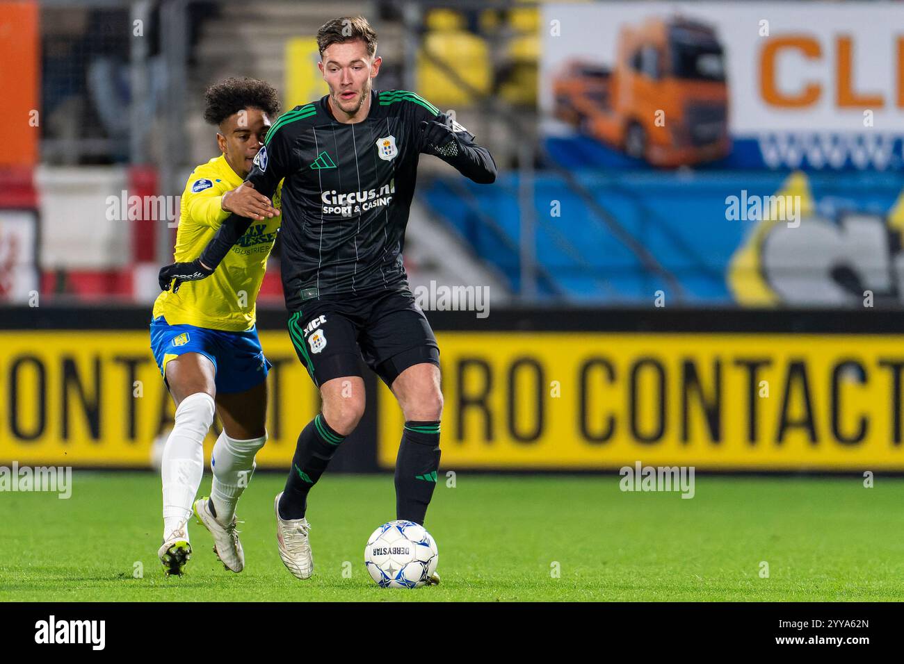 Waalwijk, Netherlands. 20th Dec, 2024. WAALWIJK, NETHERLANDS - DECEMBER 20: Godfried Roemeratoe ...