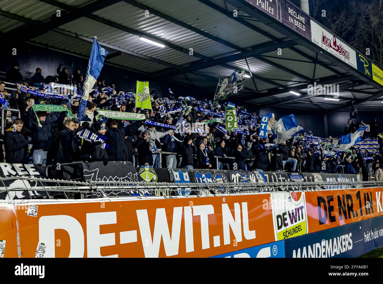 WAALWIJK, Netherlands. 20th Dec, 2024. SPO, Mandemakers Stadium, Dutch eredivisie, season 2024/ ...