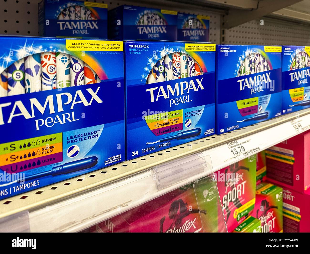 Tampax tampons hi-res stock photography and images - Alamy