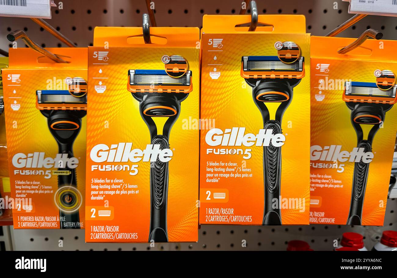 Gillette logo hi-res stock photography and images - Alamy