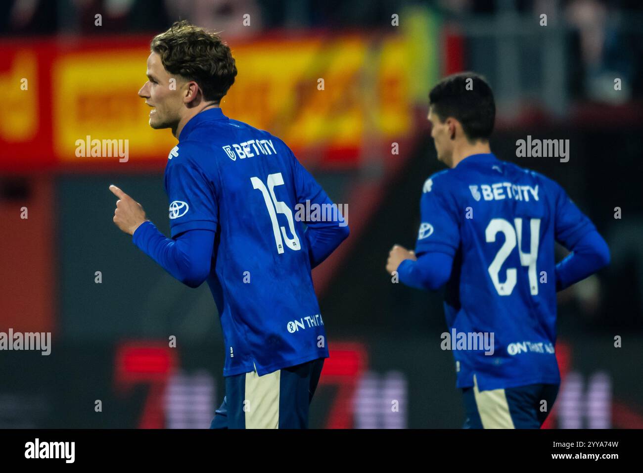 Emmen, Netherlands. 20th Dec, 2024. EMMEN, Stadium Oude Meerdijk, 20-12-2024, season 2024/2025 ...