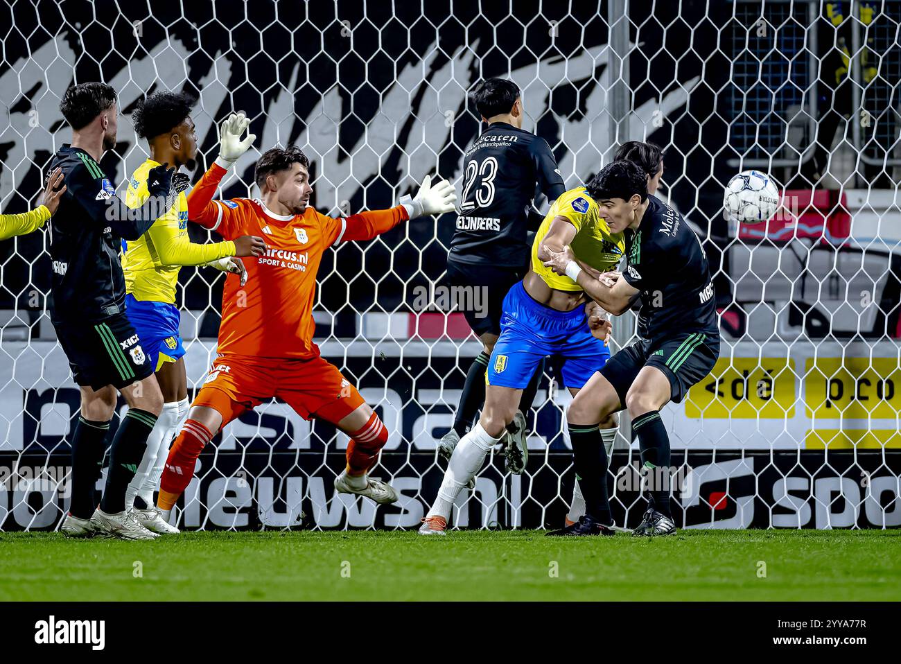 WAALWIJK , Netherlands, 20-12-2024, SPO, Mandemakers Stadium, Dutch eredivisie, season 2024 / ...