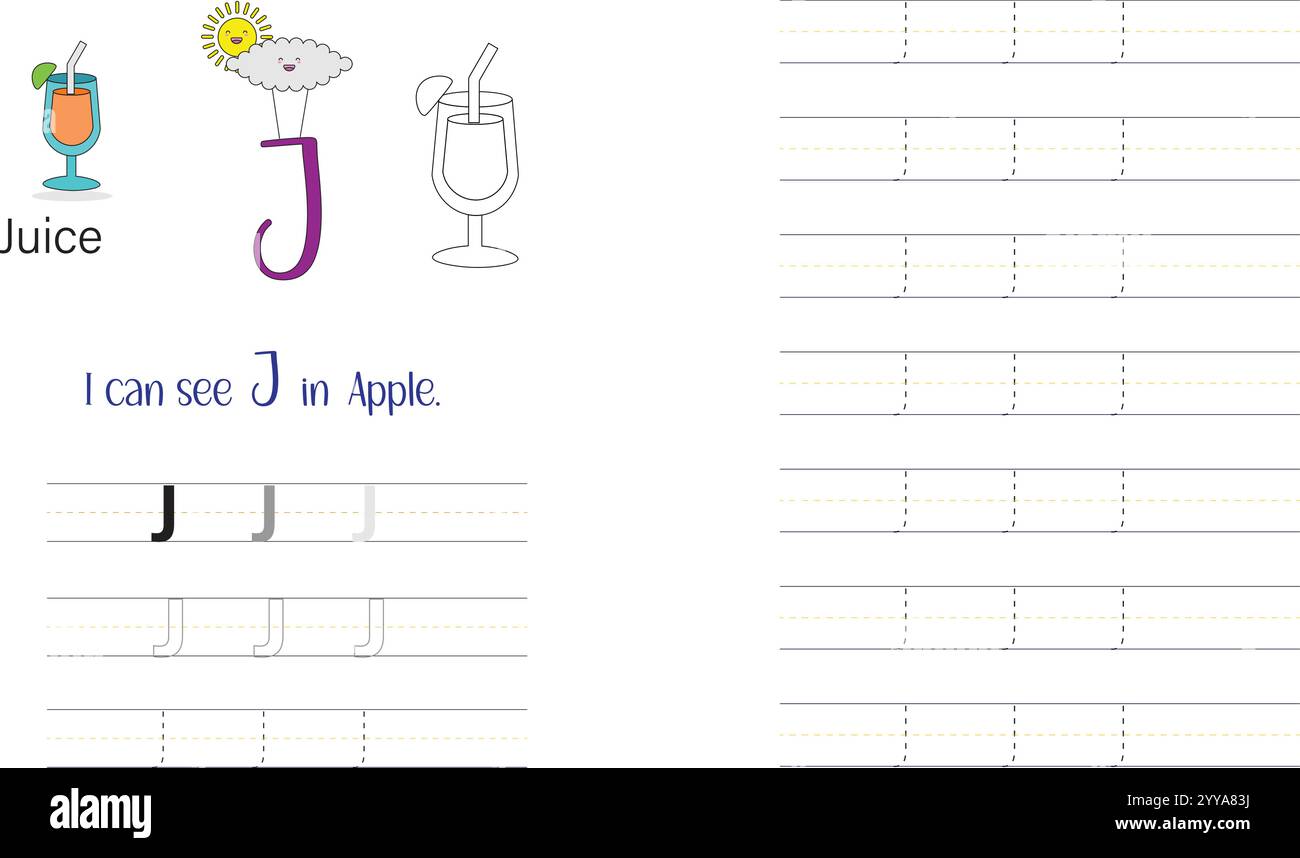 Letter tracing hi-res stock photography and images - Alamy