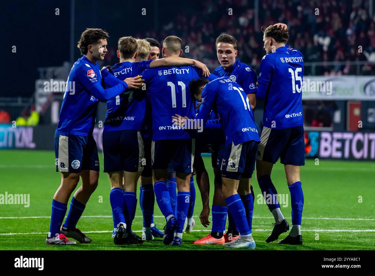 Emmen, Netherlands. 20th Dec, 2024. EMMEN, Stadium Oude Meerdijk, 20-12-2024, season 2024/2025 ...