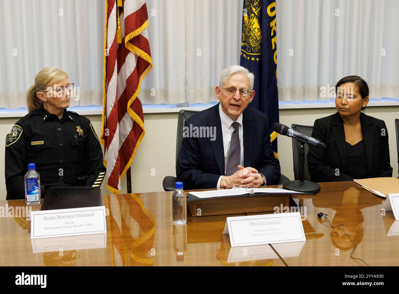 Portland, USA. 20th Dec, 2024. United States Attorney General Merrick B ...