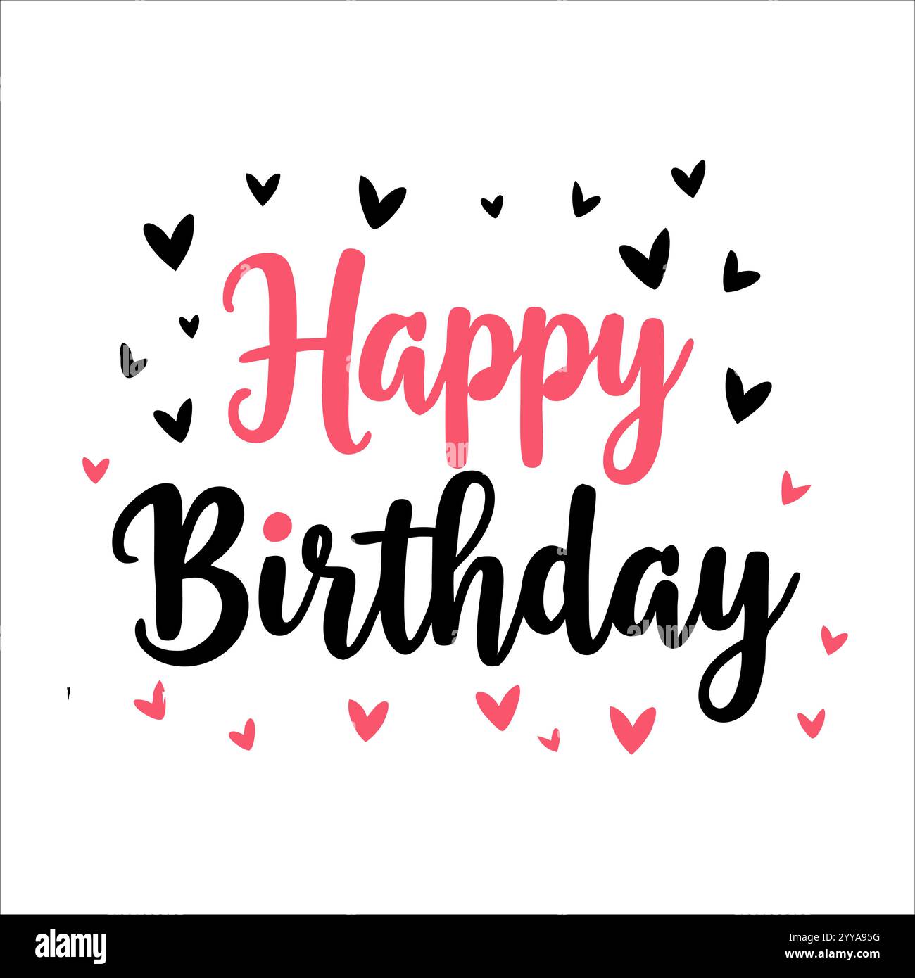 Whimsical lettering vector vectors Stock Vector Images - Alamy