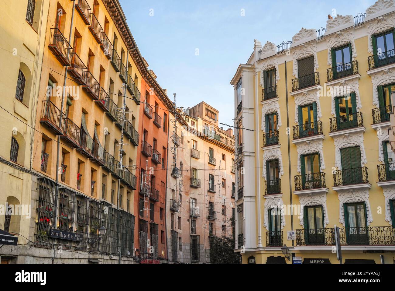 Cava de San Miguel historic medieval curved buildings due to wider base ...