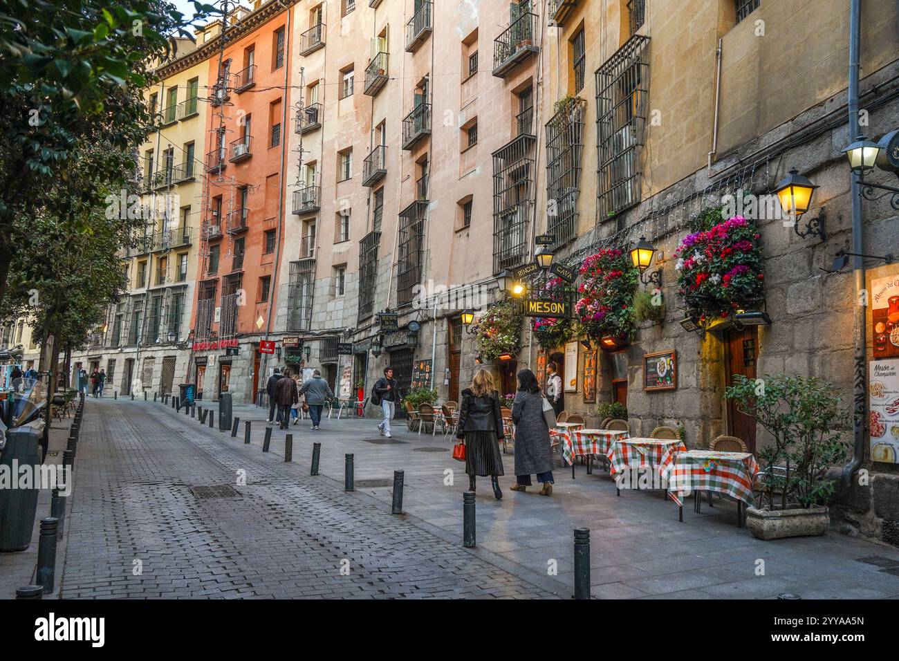 Cava de San Miguel historic medieval curved buildings due to wider base ...