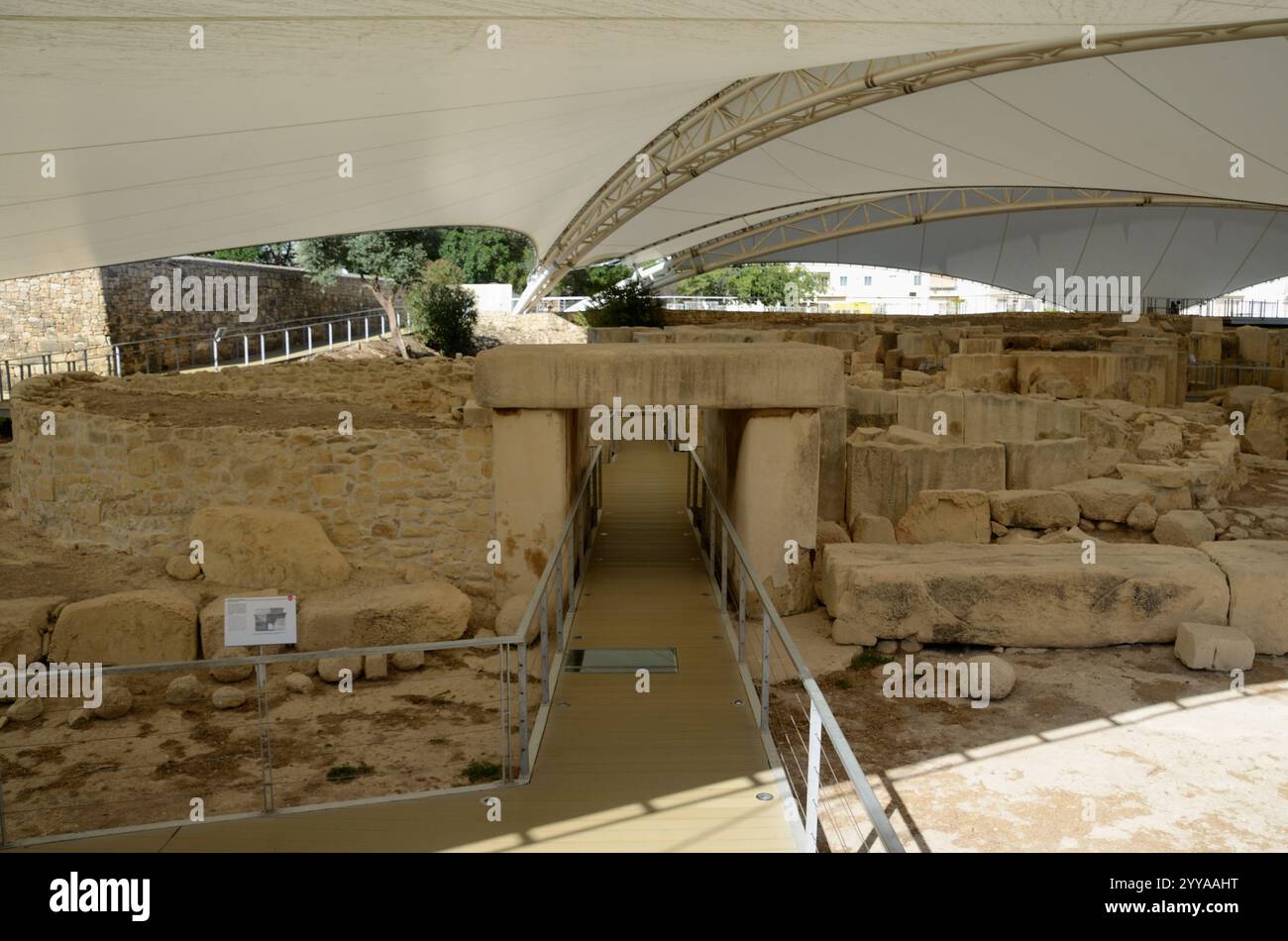 temples of Tarsce-Tarxien, Malta, Europe Stock Photo - Alamy