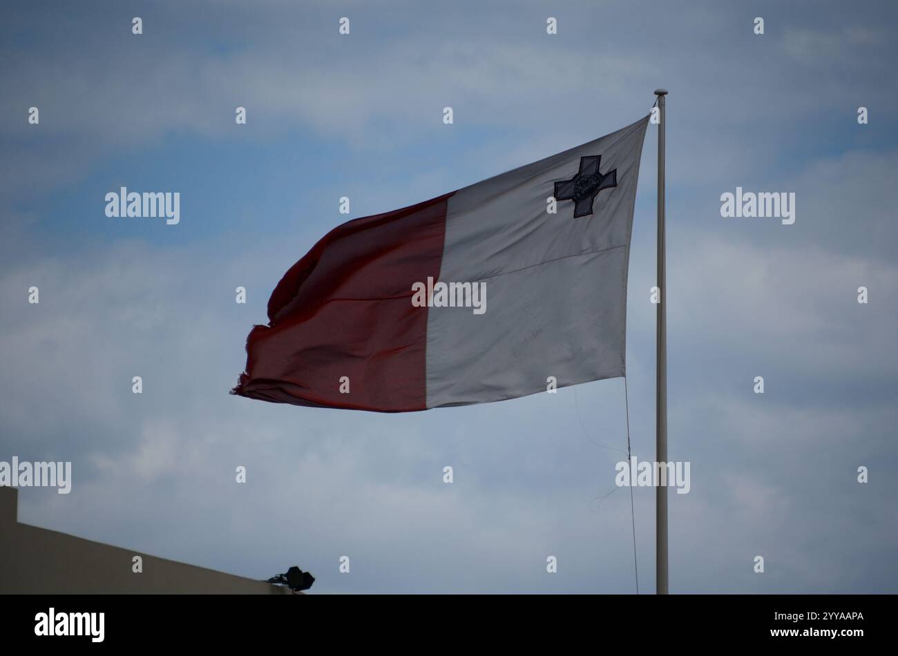 Malta valletta maltese flag hi-res stock photography and images - Alamy