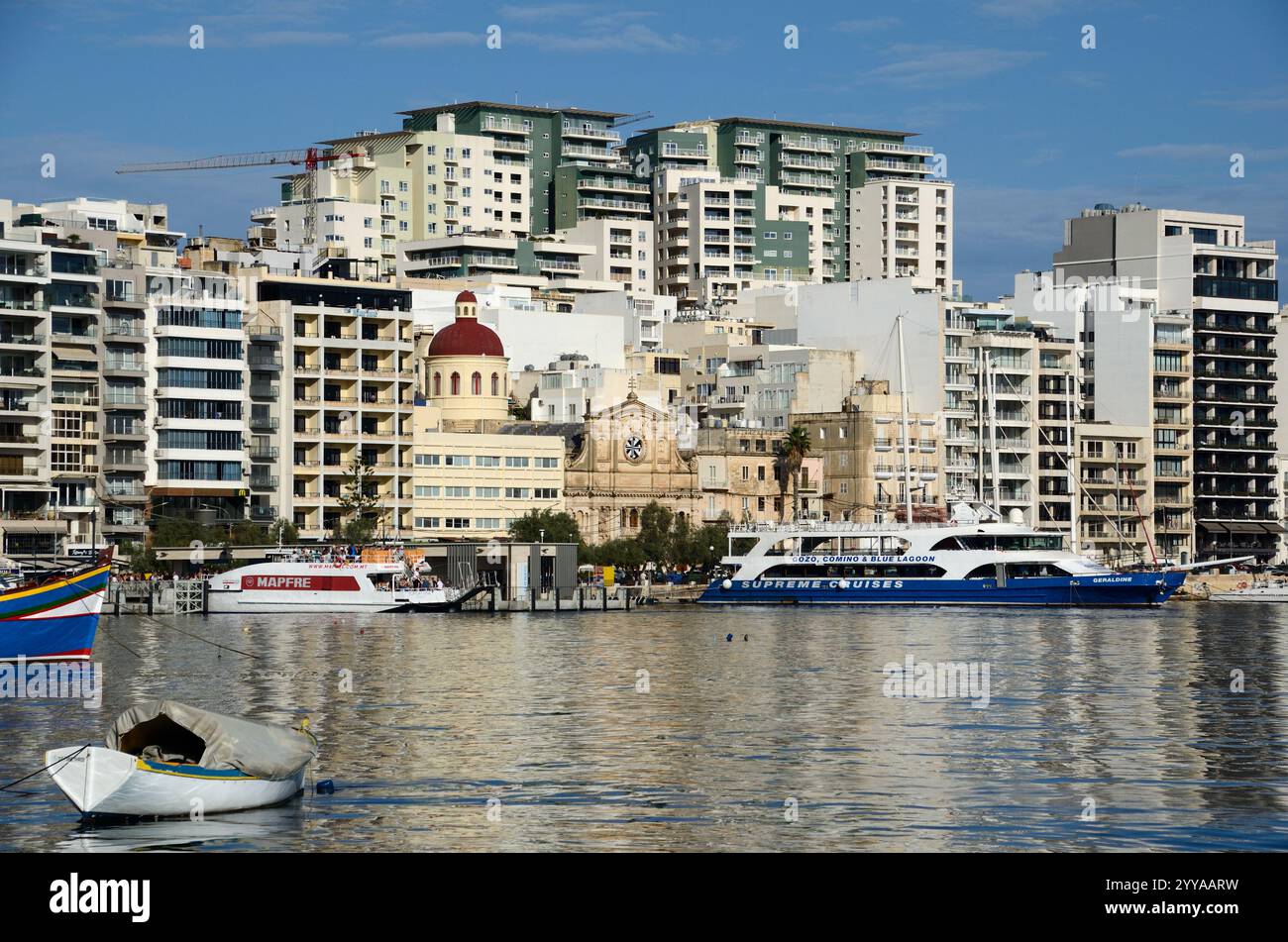 Church of Jesus of Nazareth view from Triq Ix -Xatt, Sliema, Malta ...