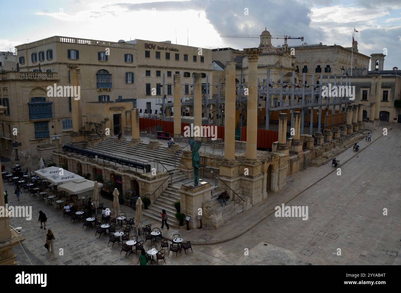 Malta opera house hi-res stock photography and images - Alamy