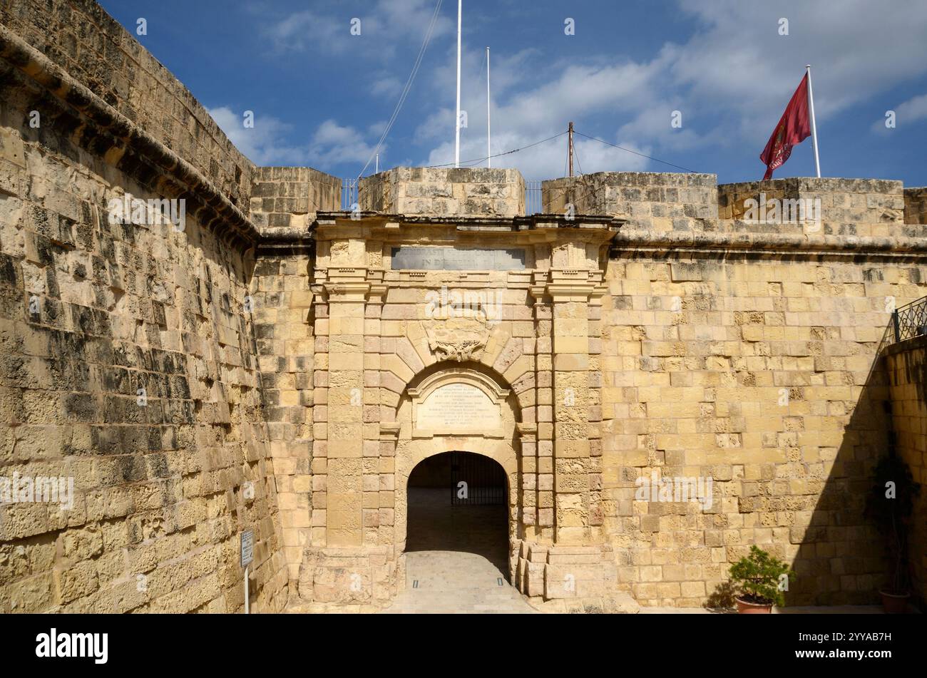 Advance Gate, Birgu-Vittoriosa, Malta, Europe Stock Photo - Alamy
