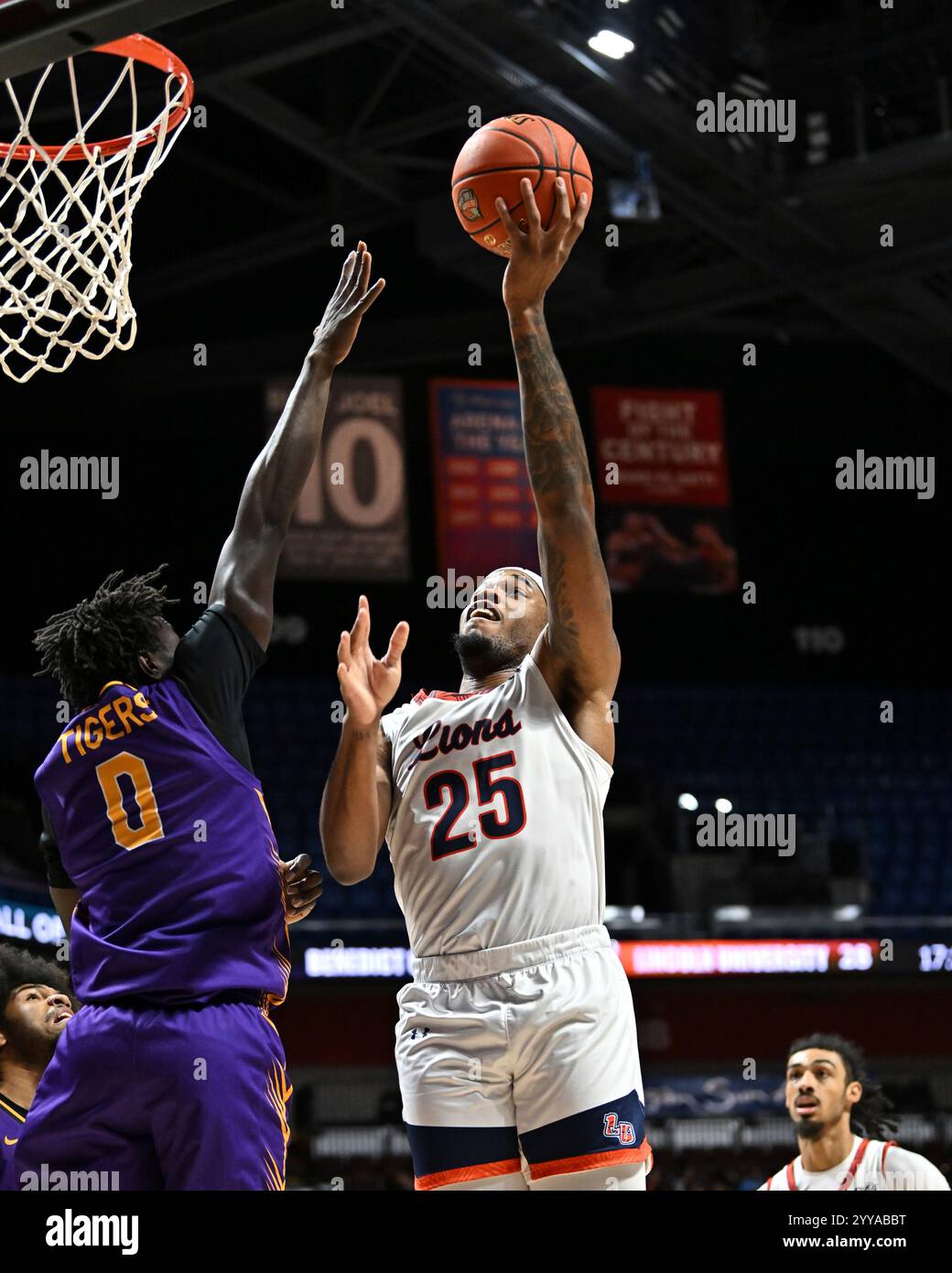 UNCASVILLE, CT - DECEMBER 19: Lincoln University Lions forward Peter ...