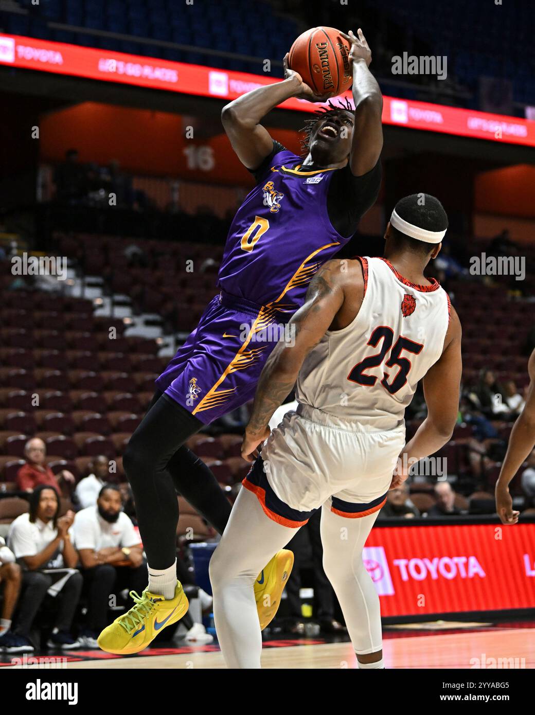 UNCASVILLE, CT - DECEMBER 19: Lincoln University Lions forward Peter ...