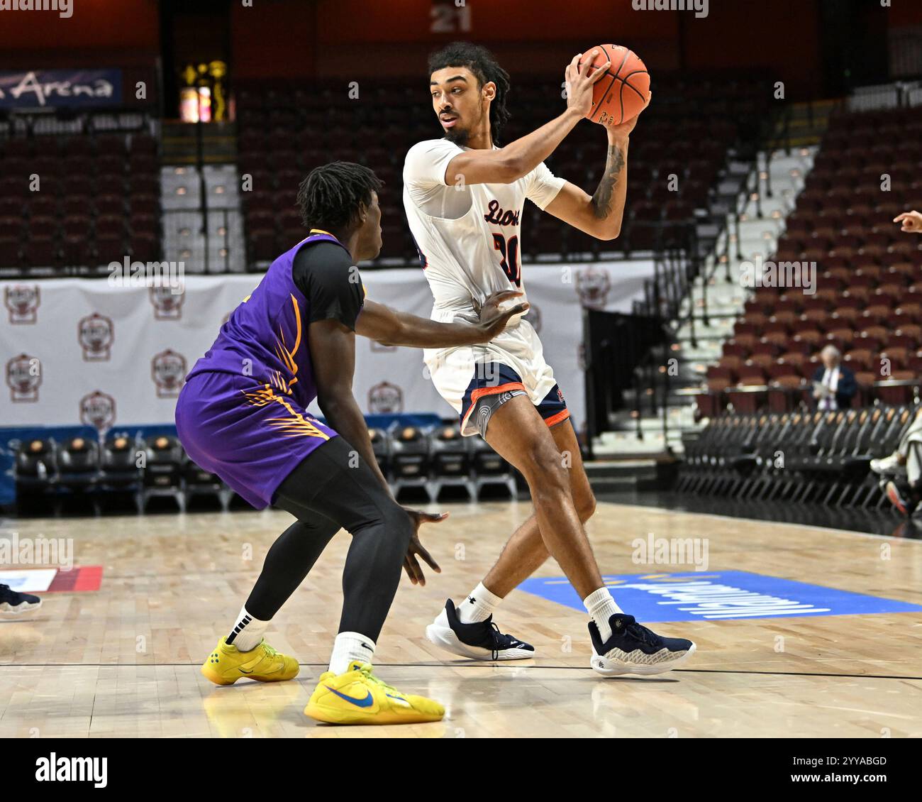 UNCASVILLE, CT - DECEMBER 19: Lincoln University Lions forward Ethan ...
