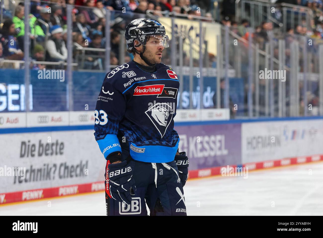 Charles Bertrand (ERC Ingolstadt, #33), GER, ERC Ingolstadt vs ...