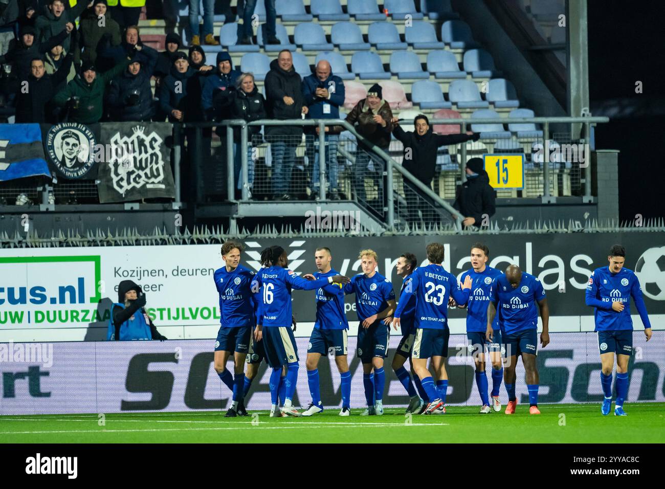 Emmen, Netherlands. 20th Dec, 2024. EMMEN, Stadium Oude Meerdijk, 20-12-2024, season 2024/2025 ...