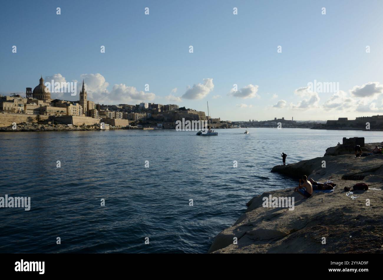 Church of Our Lady of Mount Carmel, St. Paul Cathedral, Valletta view ...