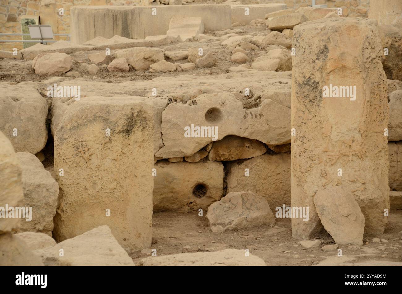 temples of Tarsce-Tarxien, Malta, Europe Stock Photo - Alamy