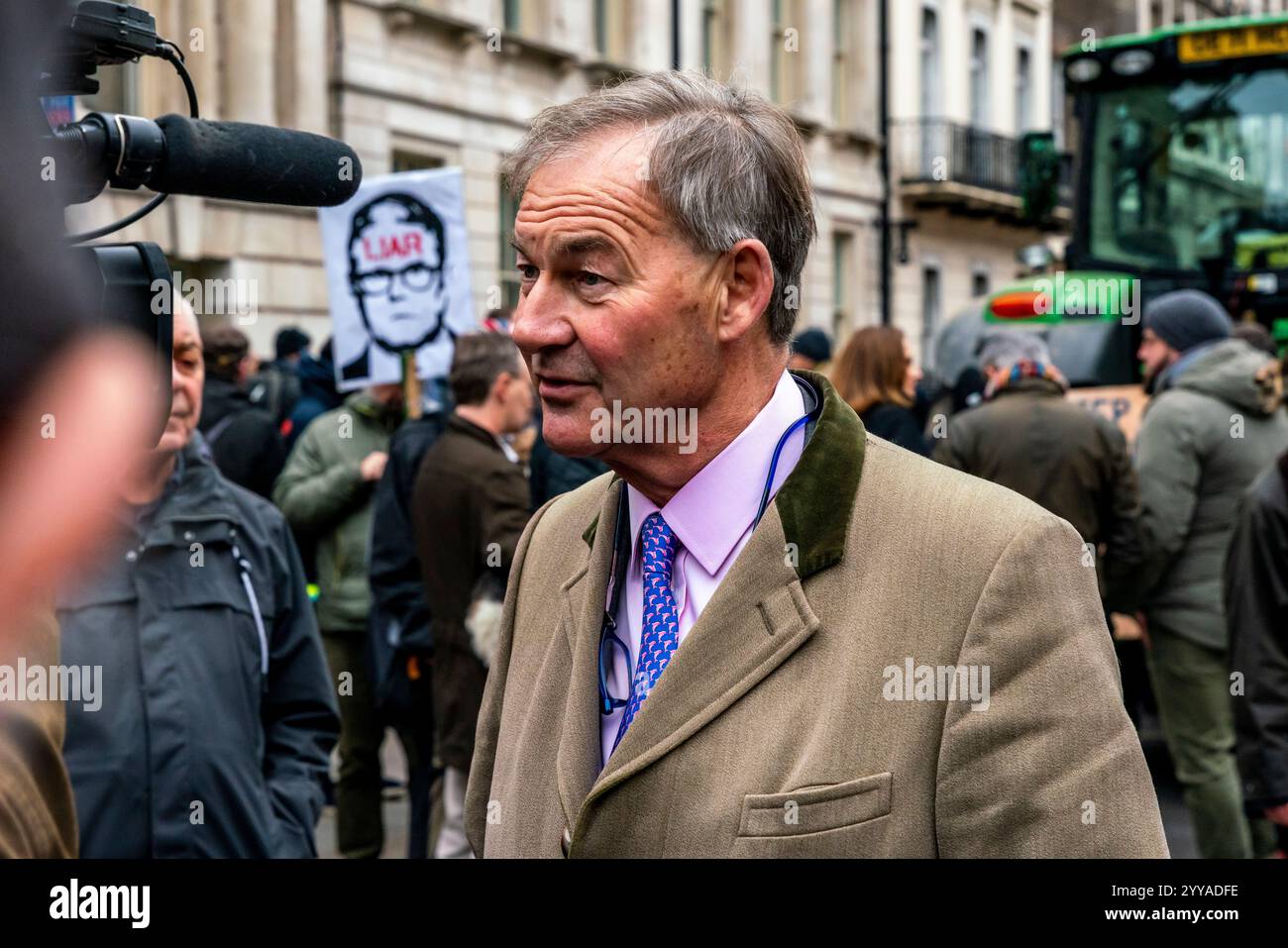 Reform MP Rupert Lowe Joins A Farmers Protest Against Recent Tax ...