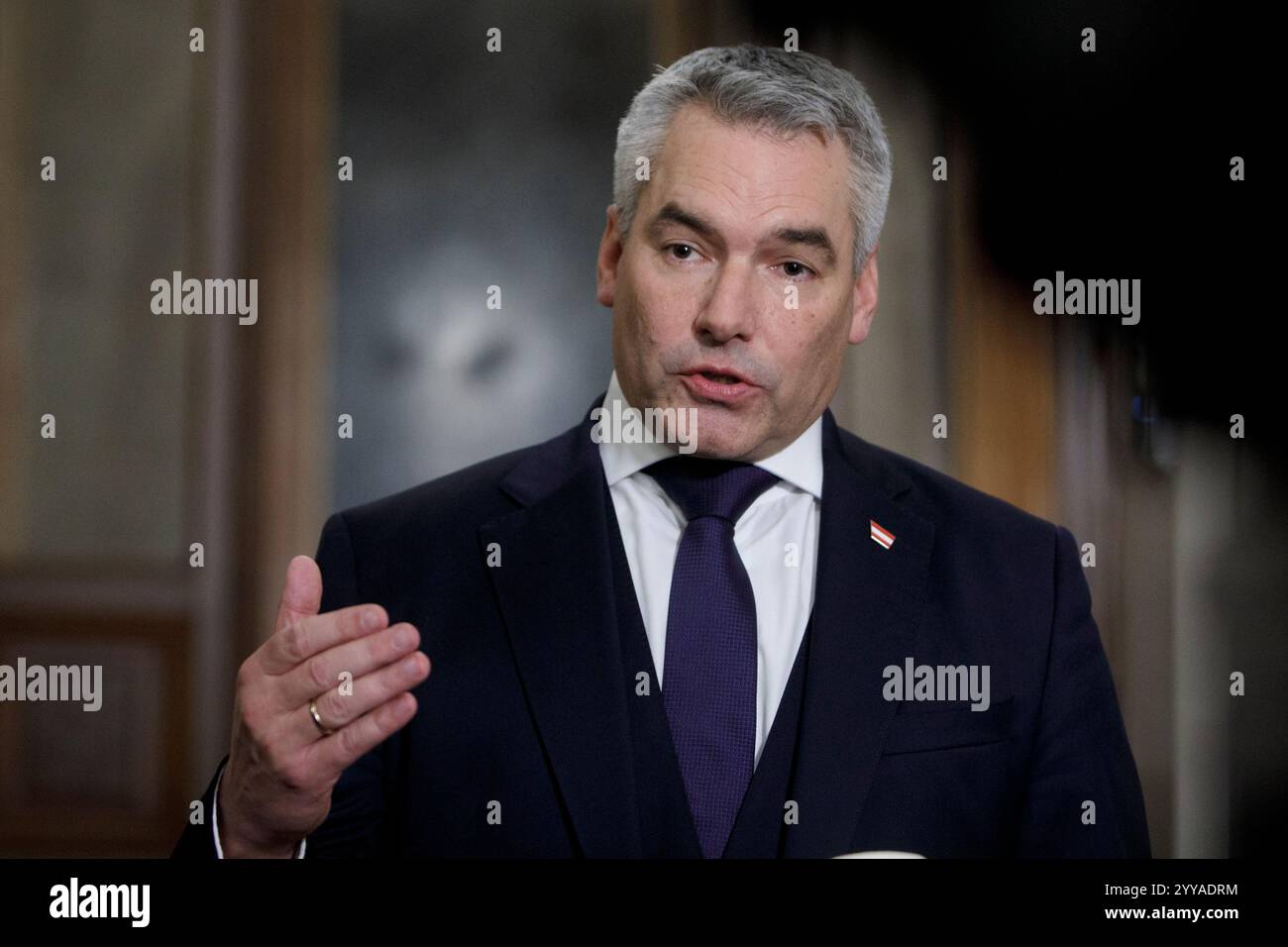 Vienna, Austria. 20th Dec, 2024. AUSTRIA; VIENNA; 20241220; Federal ...
