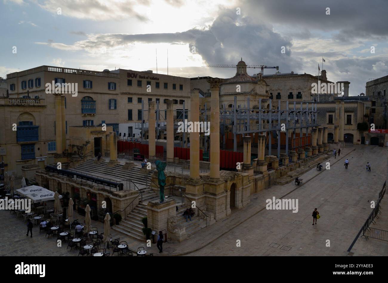 Royal Opera House, Valletta, Malta, Europe Stock Photo - Alamy