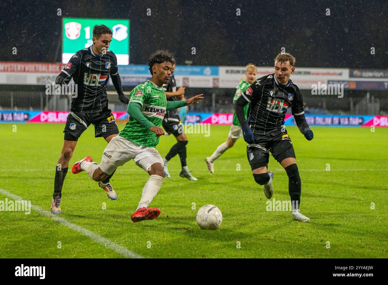 Dordrecht - Jaden Slory of FC Dordrecht, Tibo Persyn of FC Eindhoven ...