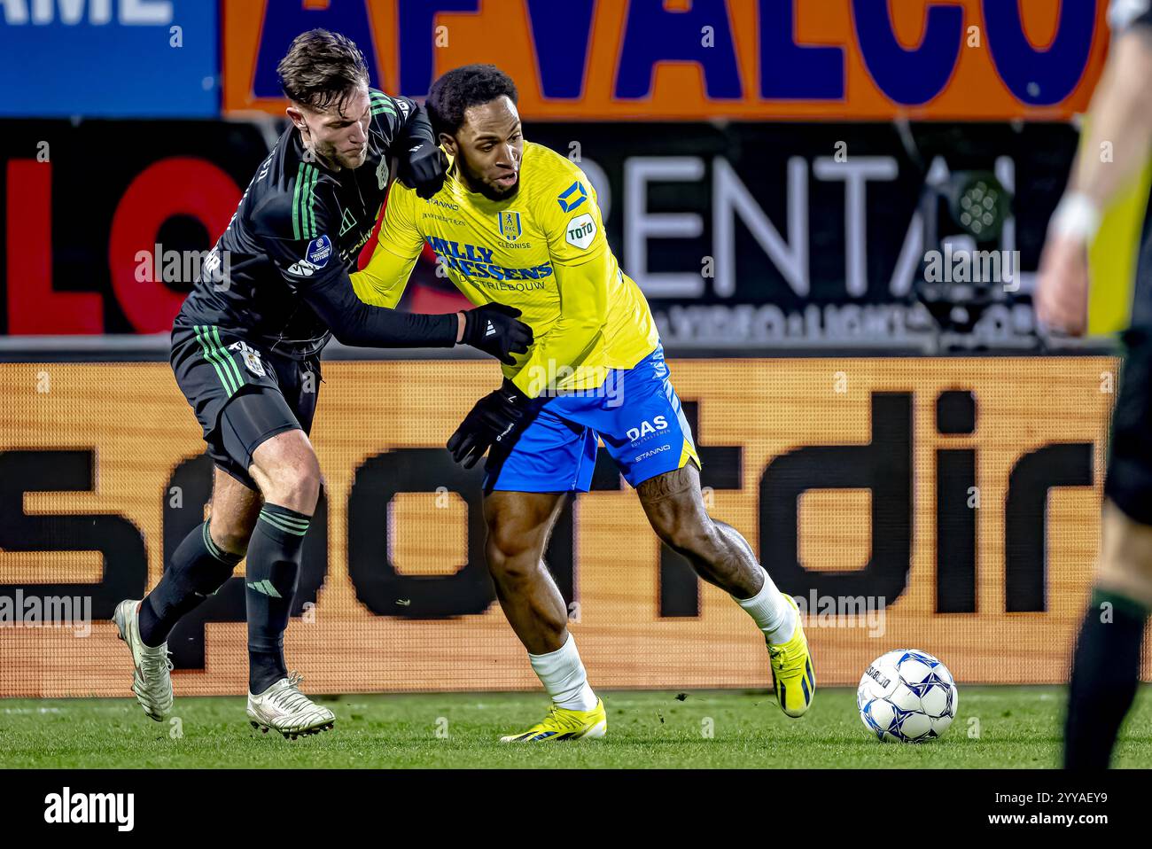 WAALWIJK, Netherlands. 20th Dec, 2024. SPO, Mandemakers Stadium, Dutch eredivisie, season 2024/ ...