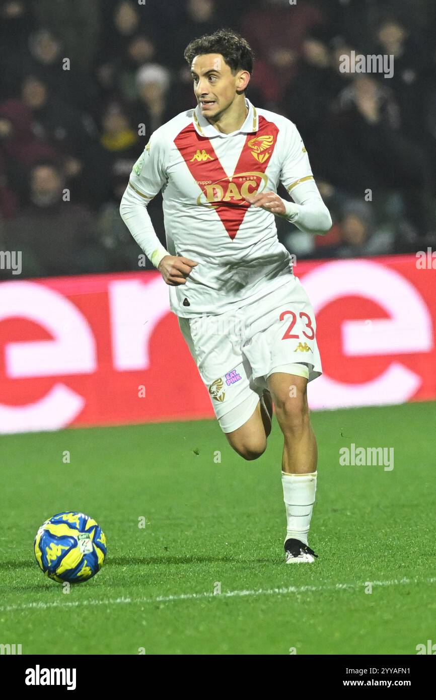 Salerno, Italy. 20th Dec, 2024. Nicolas Galazzi of Brescia Calcio in ...