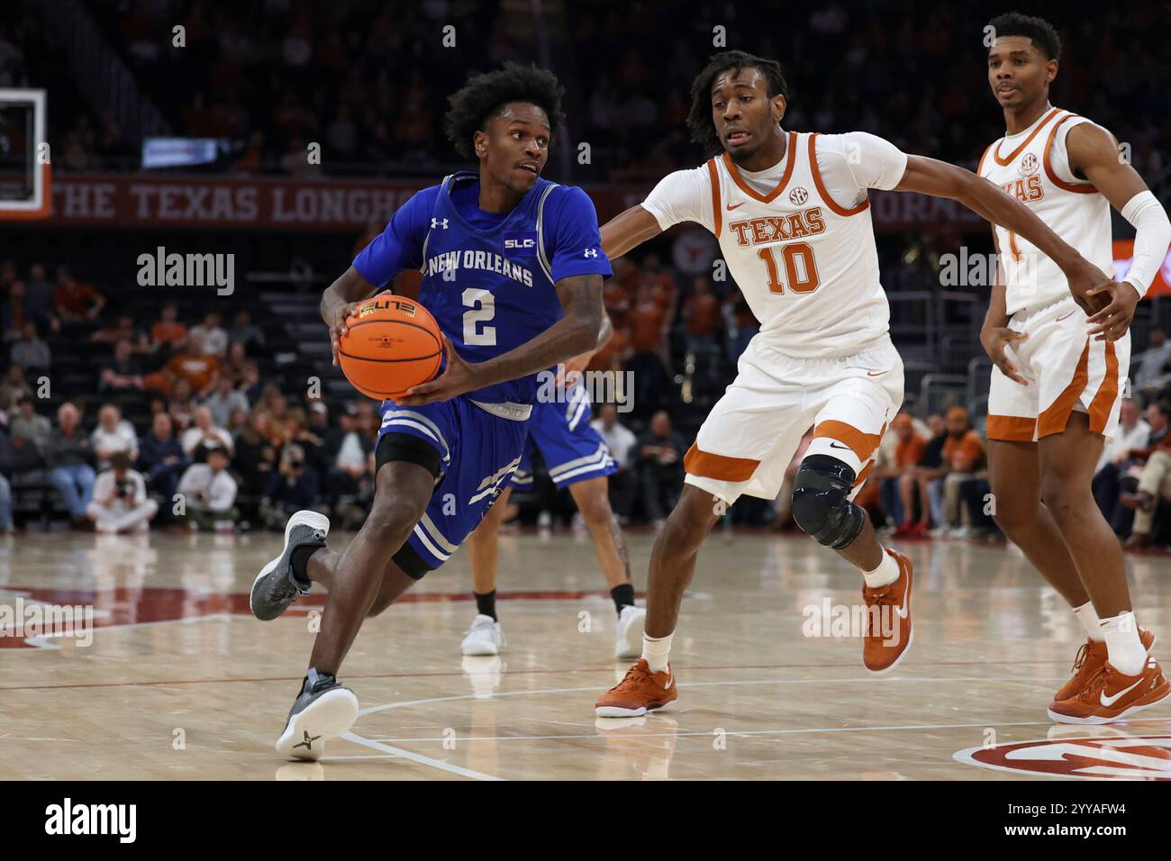 AUSTIN, TX - DECEMBER 19: New Orleans Privateers guard Jah Short (2 ...