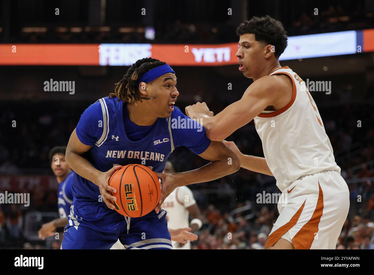 AUSTIN, TX - DECEMBER 19: New Orleans Privateers forward MJ Thomas (23 ...