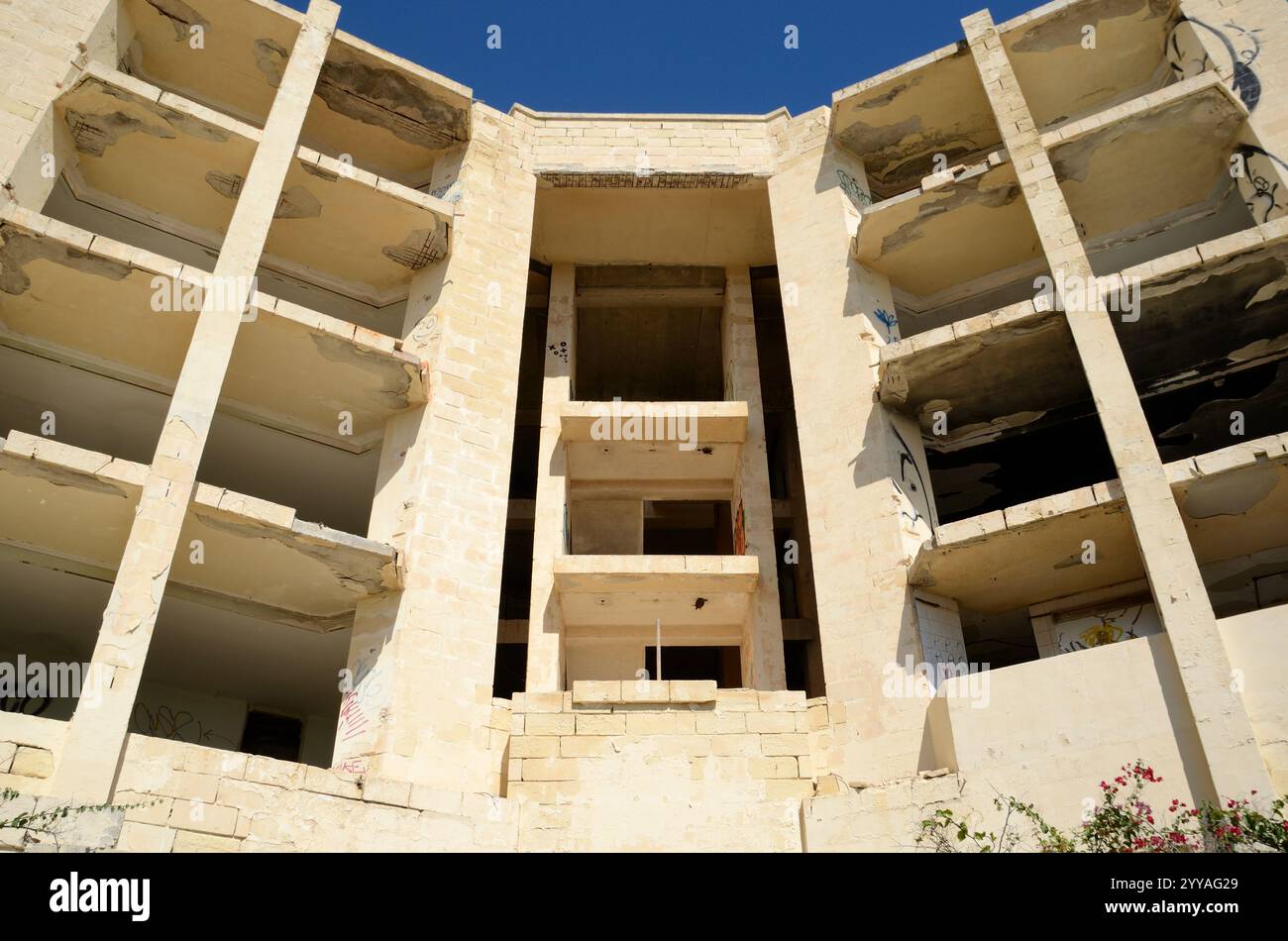 Hotel Jerma, Marsaskala, Malta, Europe Stock Photo - Alamy