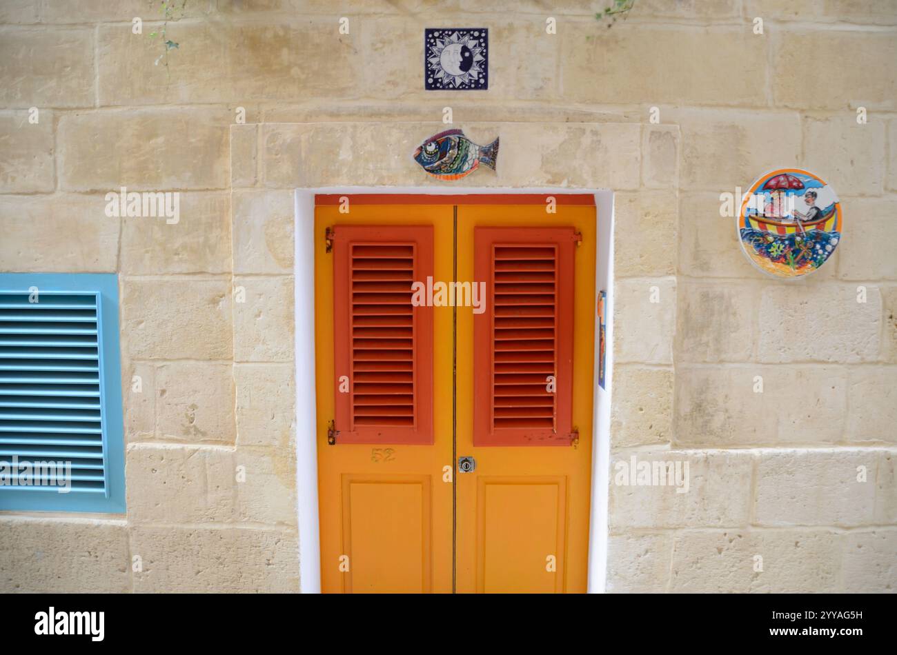 Meeresbalkon, Isla-Senglea, Malta, Europe Stock Photo - Alamy