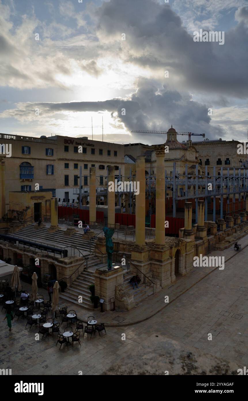 Royal Opera House, Valletta, Malta, Europe Stock Photo - Alamy