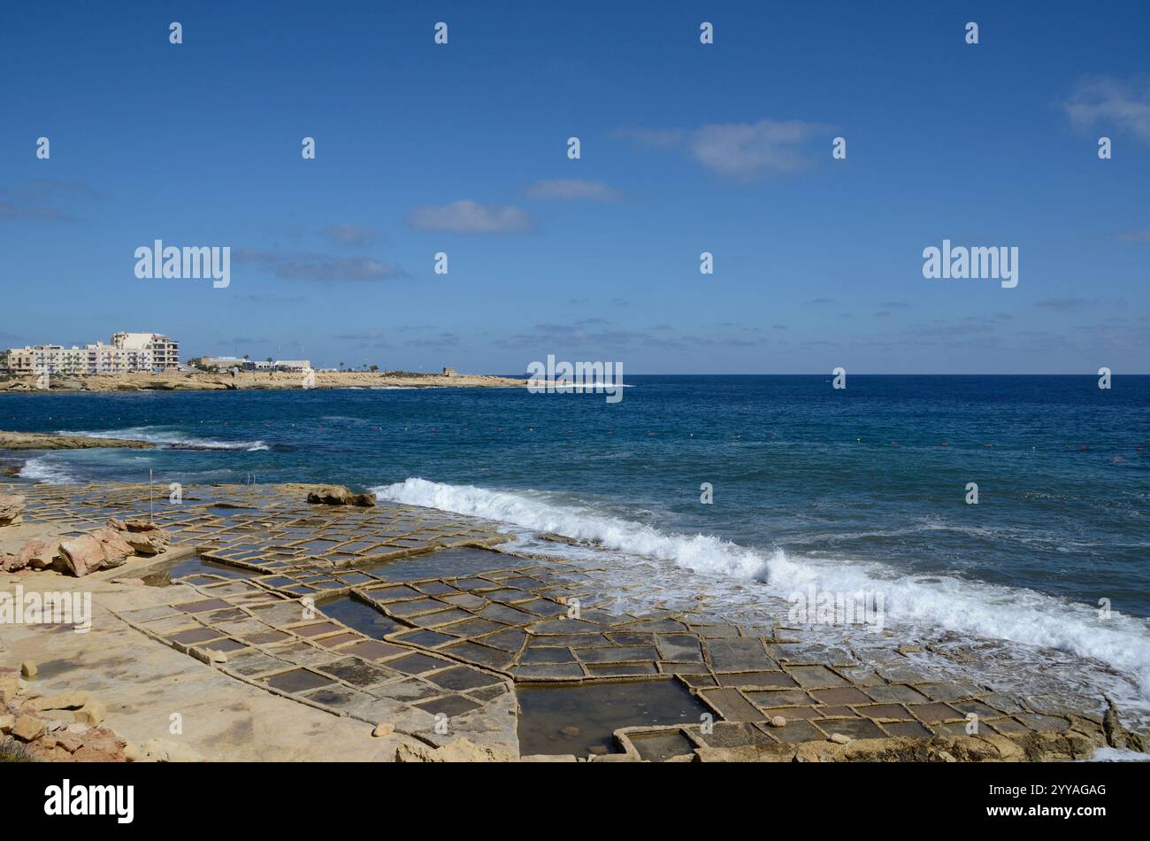Salt Pans, Triq Is-Salini, Marsaskala, Malta, Europe Stock Photo - Alamy