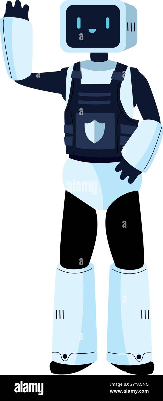 ai police cyborg technology Stock Vector Image & Art - Alamy