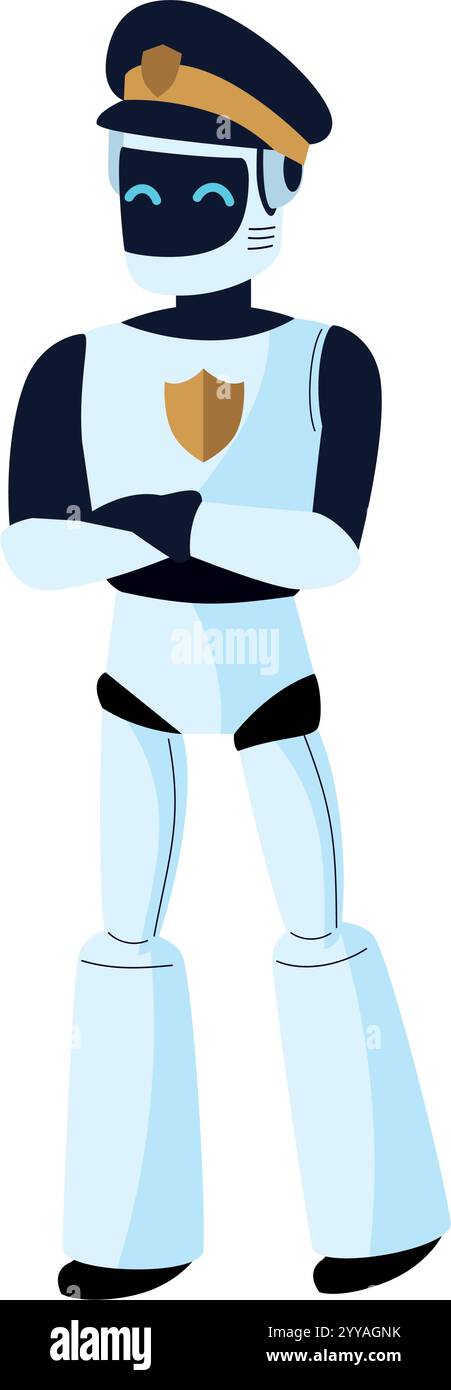 ai police officer Stock Vector Image & Art - Alamy