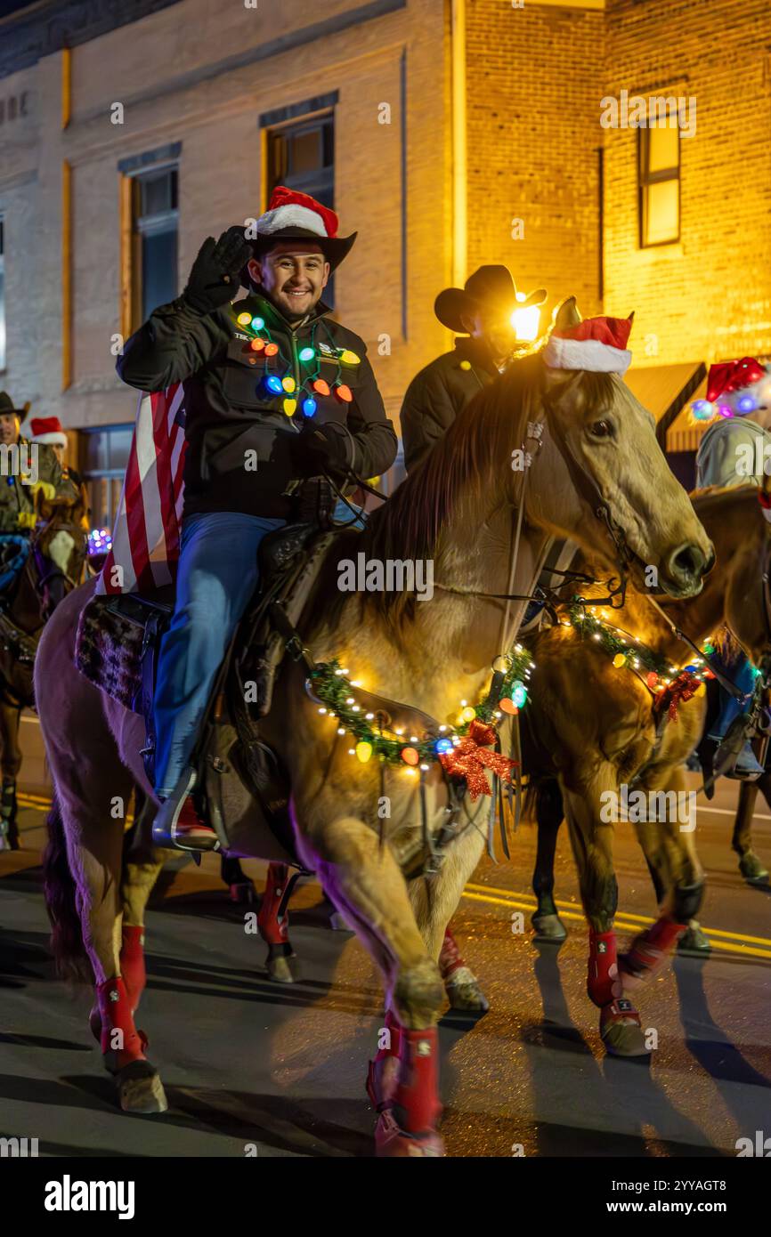 Brighton, Colorado - December 14, 2024: Festival of Lights, Christmas ...