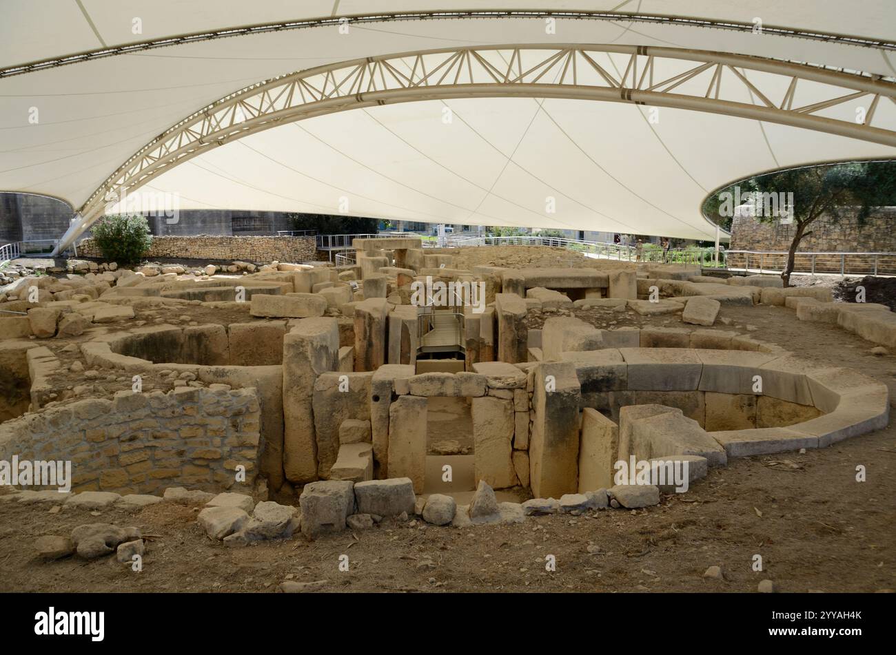 temples of Tarsce-Tarxien, Malta, Europe Stock Photo - Alamy