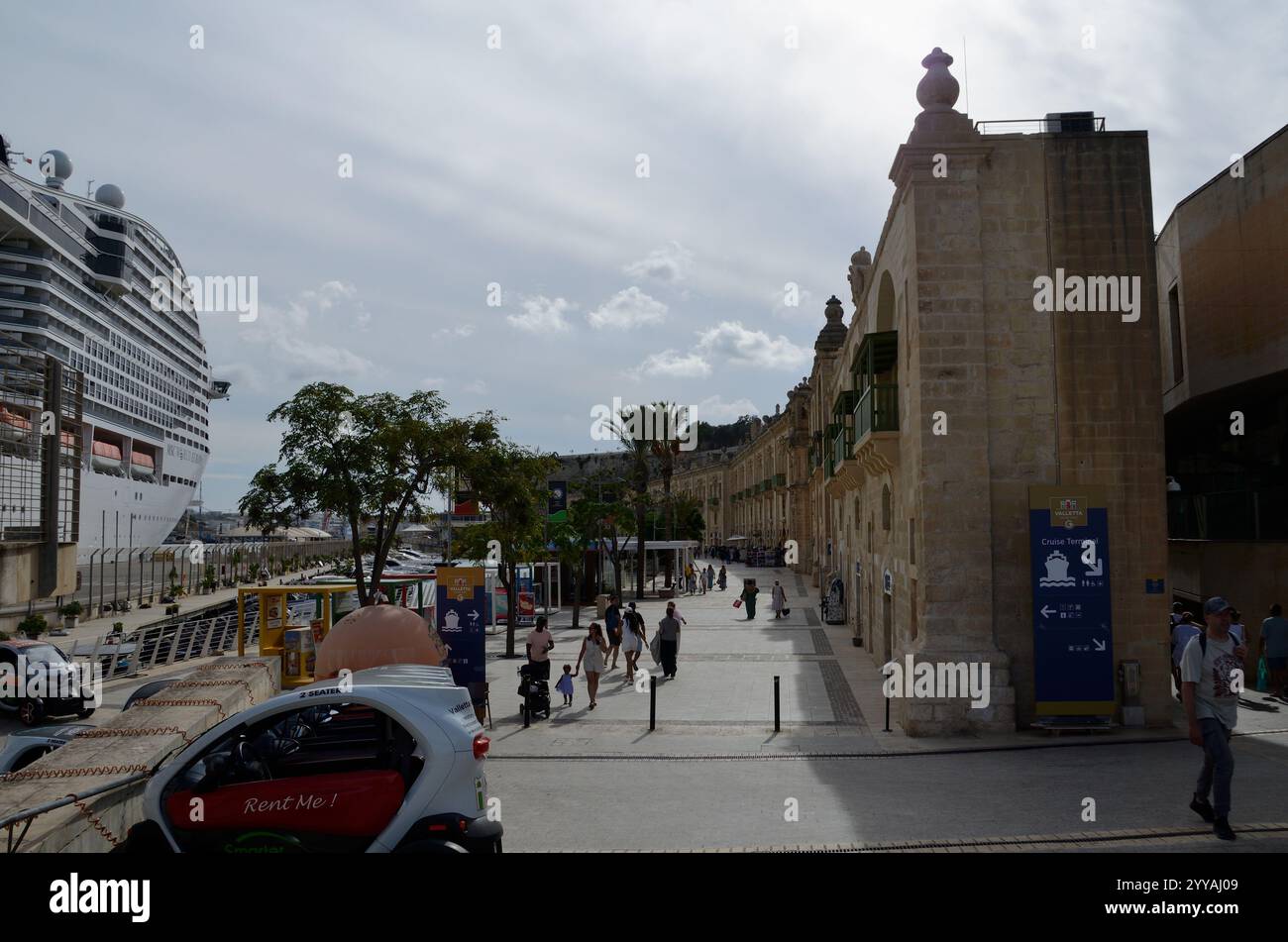 Valletta Waterfront, Floriana, Malta, Europe Stock Photo - Alamy
